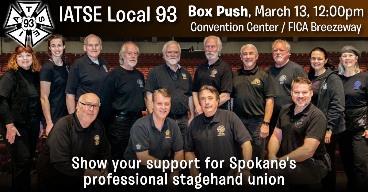 Spokane's Stagehand Union Marks One Year without Live Events | Broadway ...
